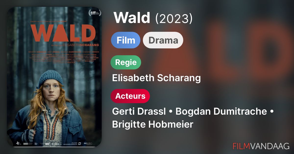 Wald (film, 2023) kopen op dvd of blu-ray - FilmVandaag.nl