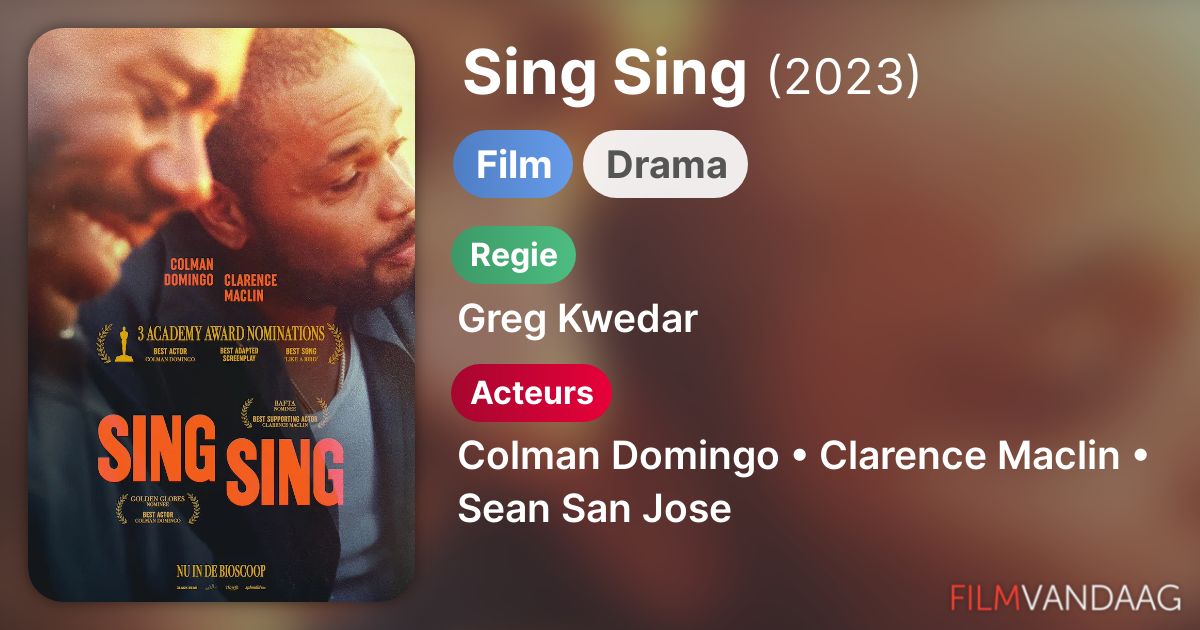 Sing Sing (film, 2023) - FilmVandaag.nl