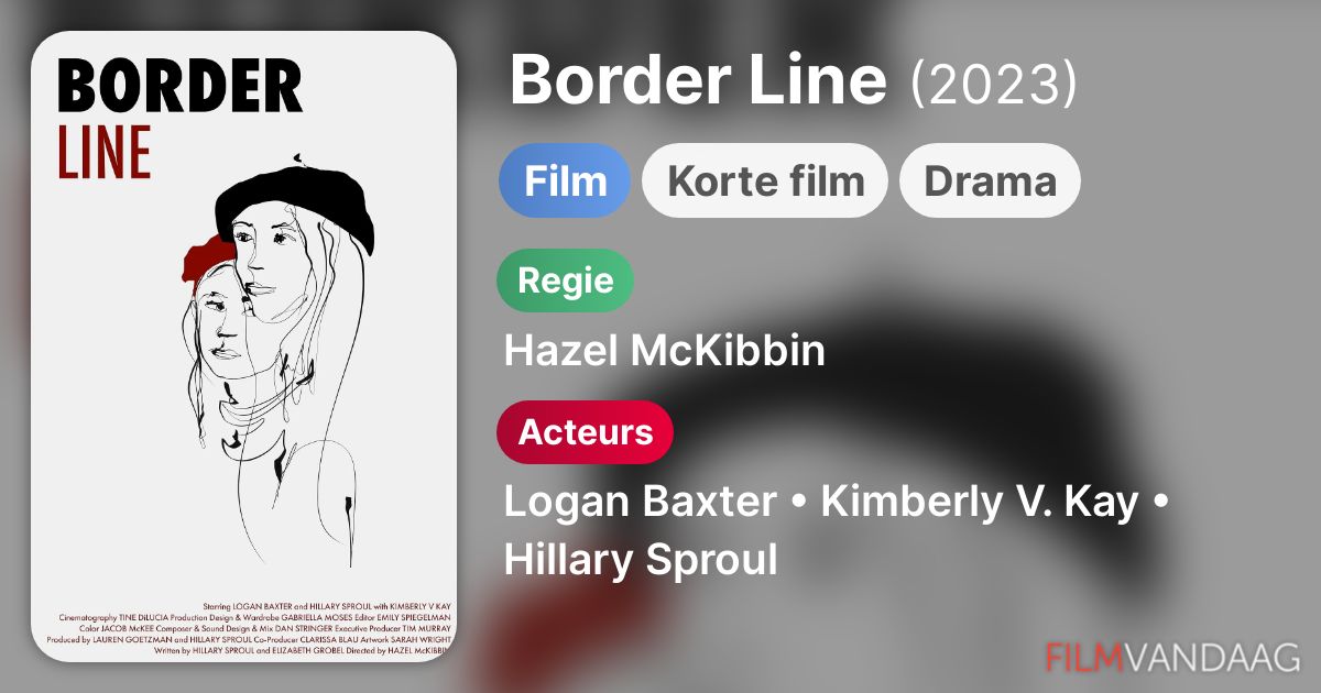 Border Line (film, 2023) - FilmVandaag.nl