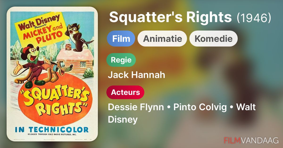 Squatter's Rights (film, 1946) - FilmVandaag.nl