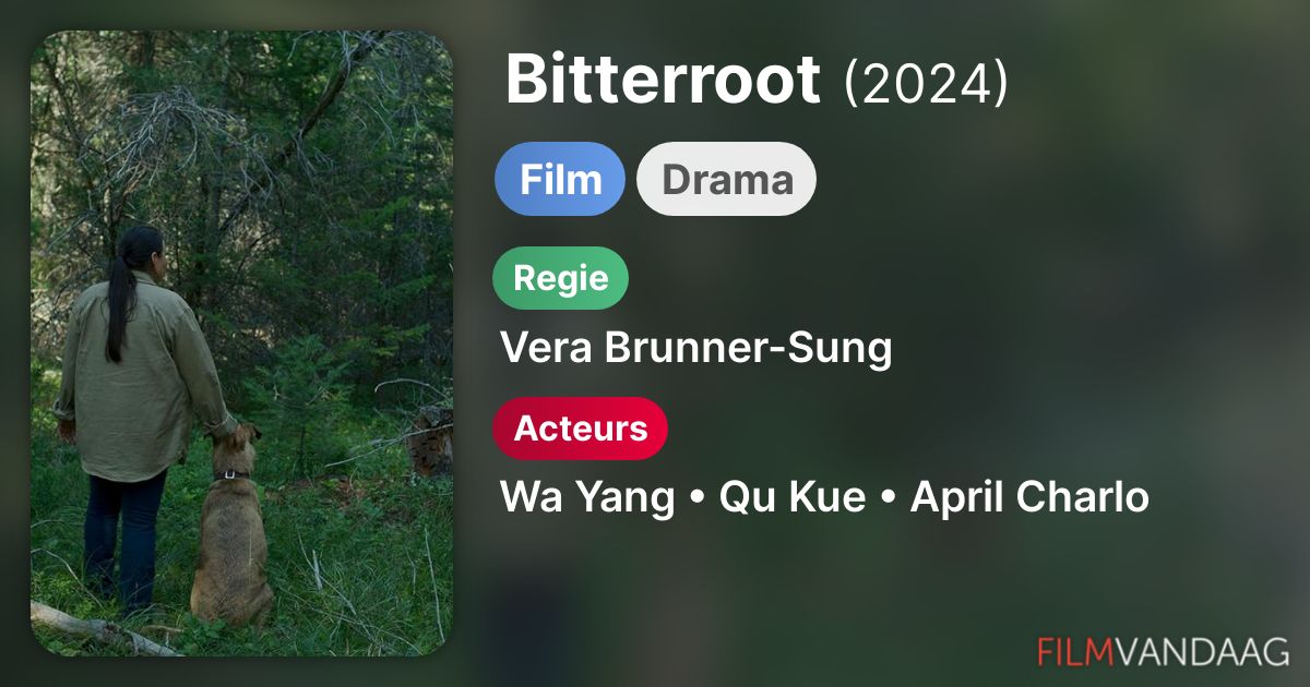 Bitterroot (film, 2024) - FilmVandaag.nl