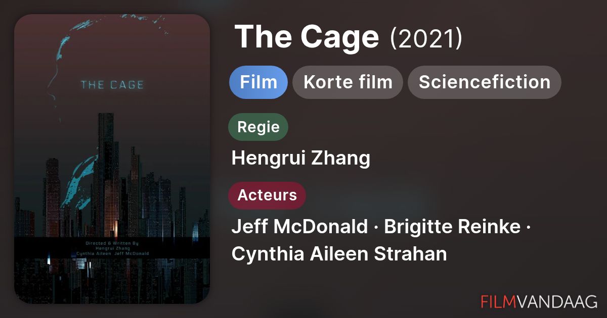 The Cage (film, 2021) - FilmVandaag.nl