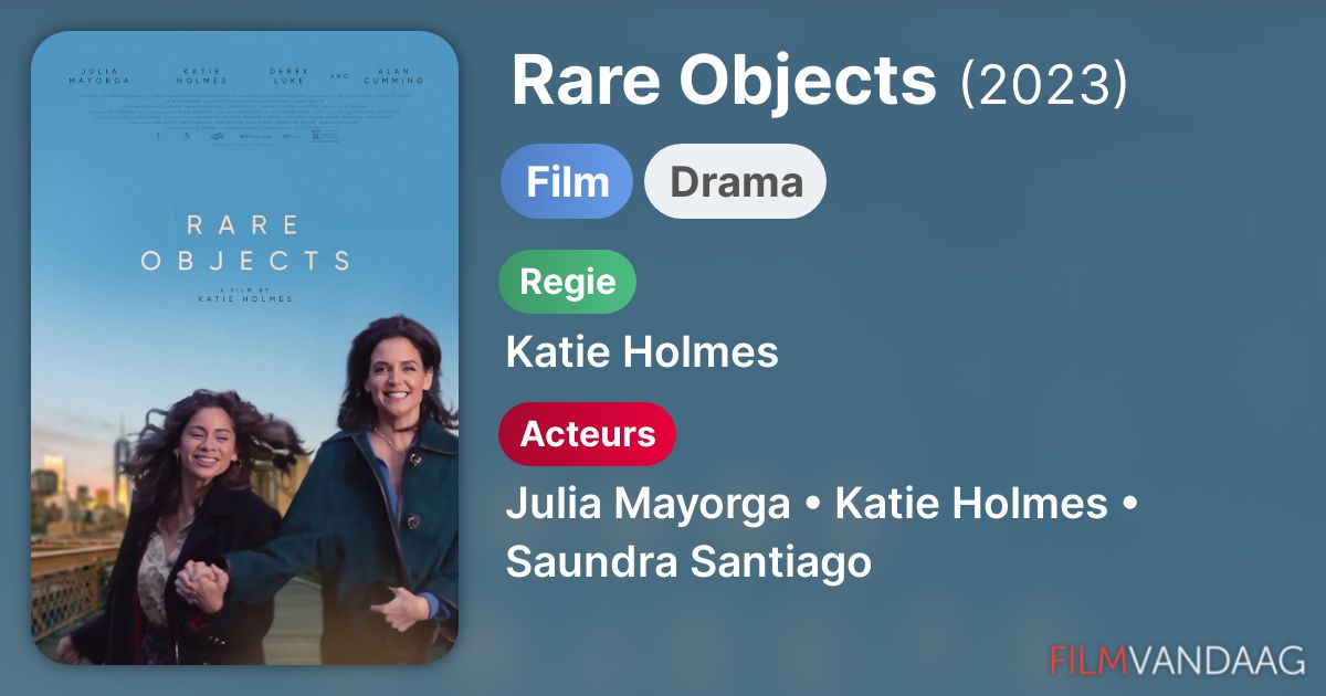 Rare Objects (film, 2023) - FilmVandaag.nl