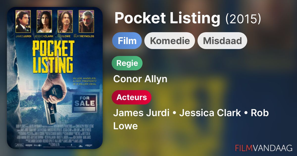 Pocket Listing (film, 2015) kopen op dvd of blu-ray - FilmVandaag.nl