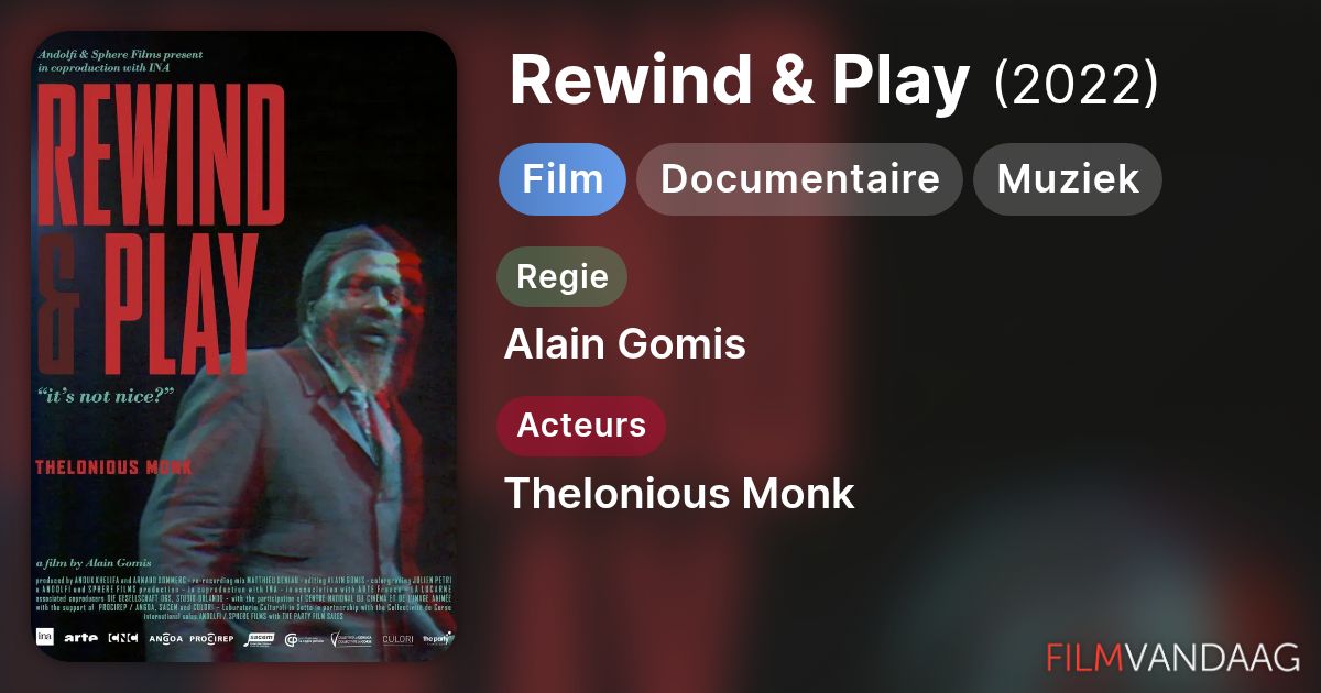 Rewind & Play (film, 2022) - FilmVandaag.nl