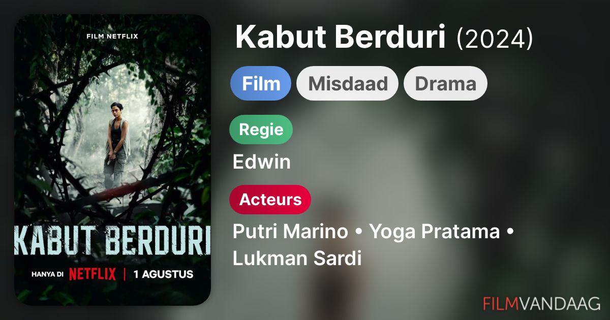 Kabut Berduri (film, 2024) Nu Online Kijken - FilmVandaag.nl