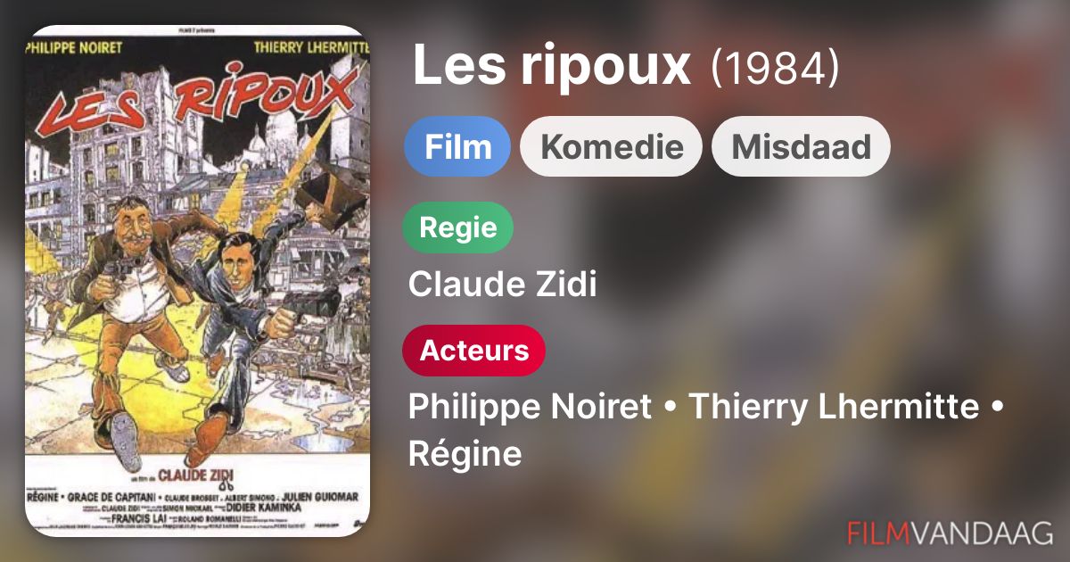 Les ripoux (film, 1984) - FilmVandaag.nl