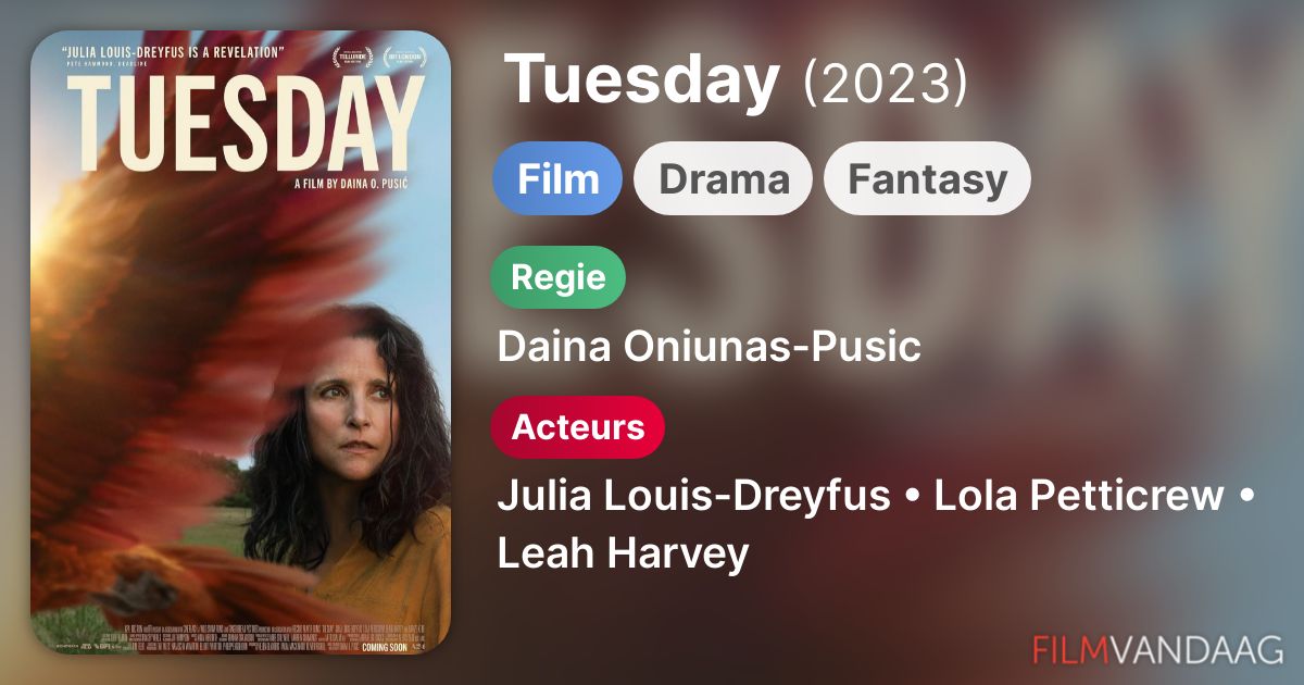 Tuesday (film, 2023) - FilmVandaag.nl