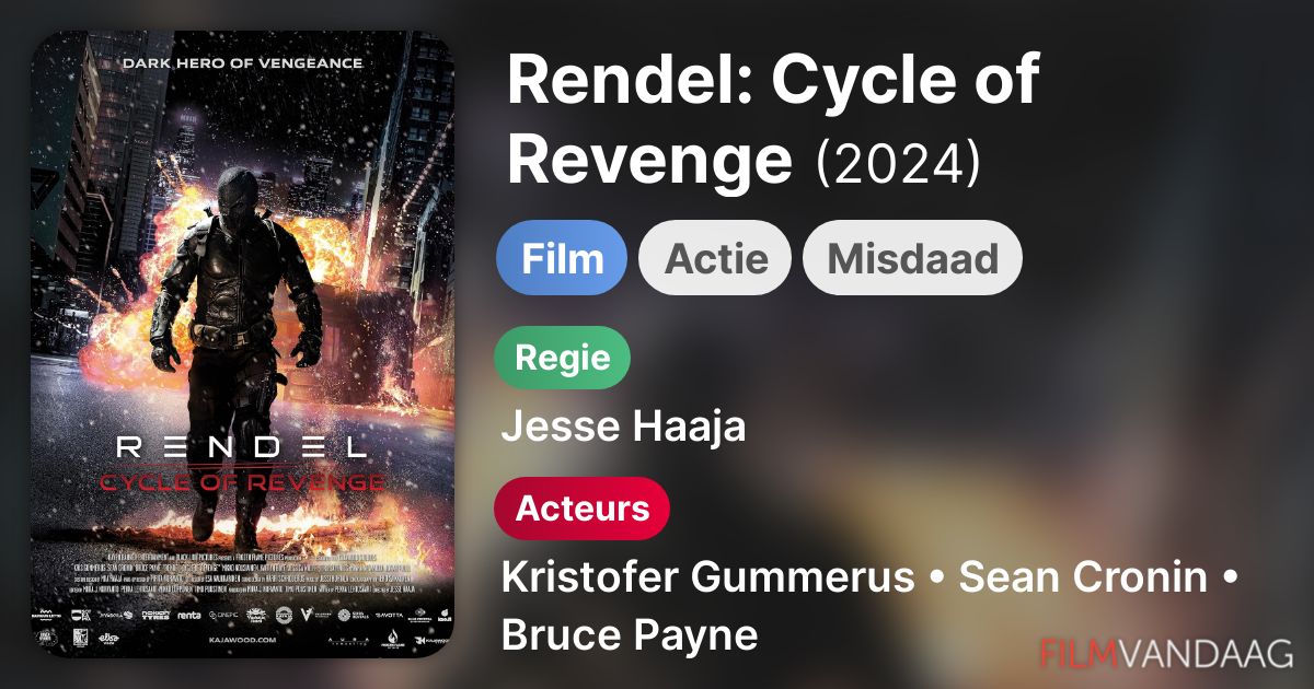 Rendel: Cycle of Revenge (film, 2024) kopen op dvd of blu-ray ...
