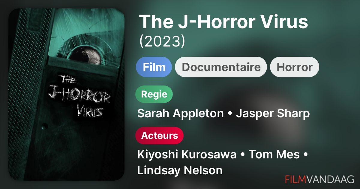 The J-Horror Virus (film, 2023) - FilmVandaag.nl