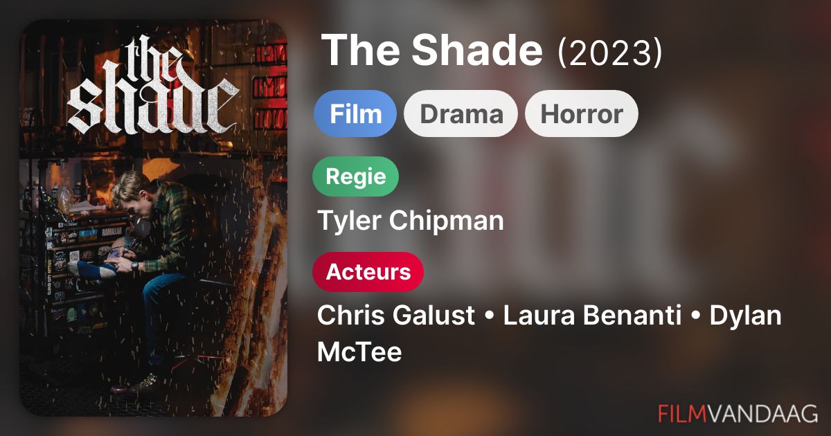 The Shade (film, 2023) - FilmVandaag.nl