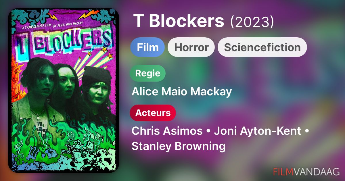 T Blockers (film, 2023) - FilmVandaag.nl