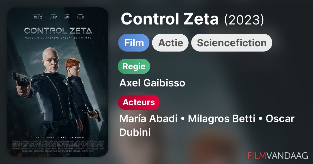 Control Zeta (film, 2023) - FilmVandaag.nl
