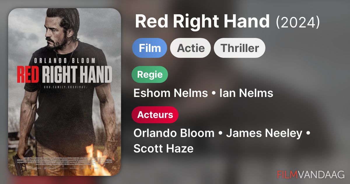 Red Right Hand (film, 2024) - FilmVandaag.nl