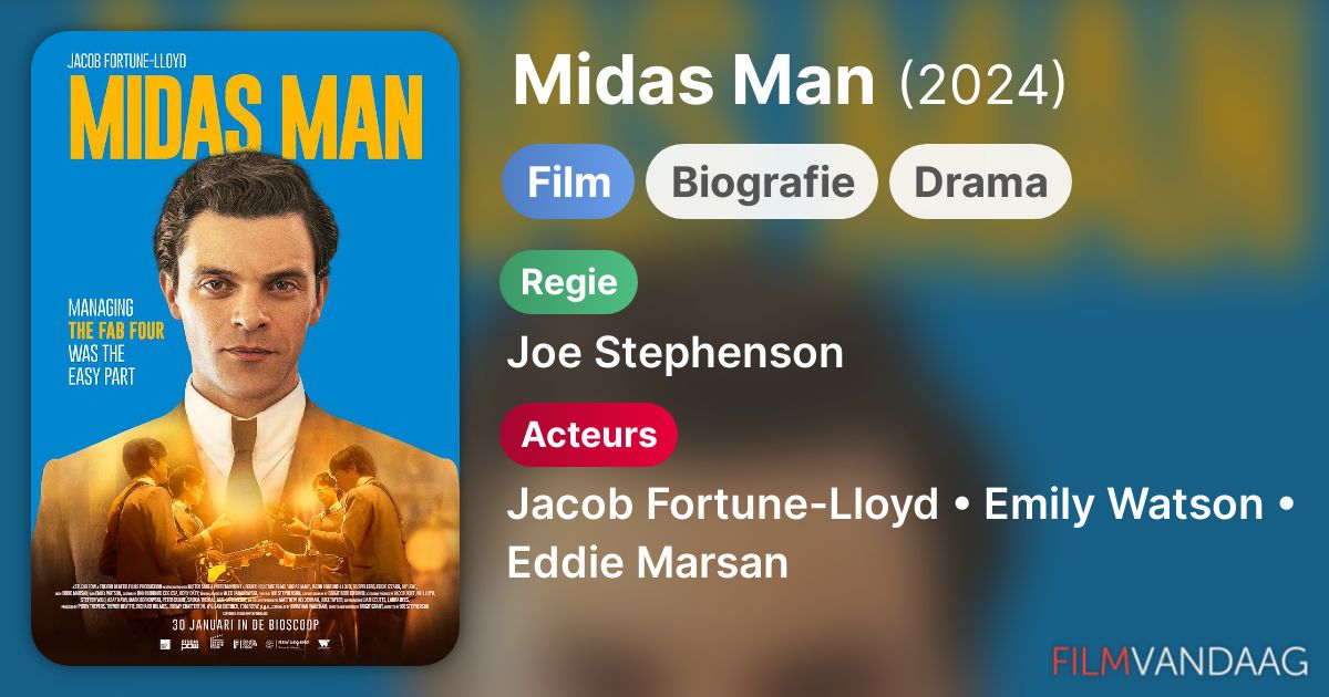 Midas Man (film, 2024) - FilmVandaag.nl