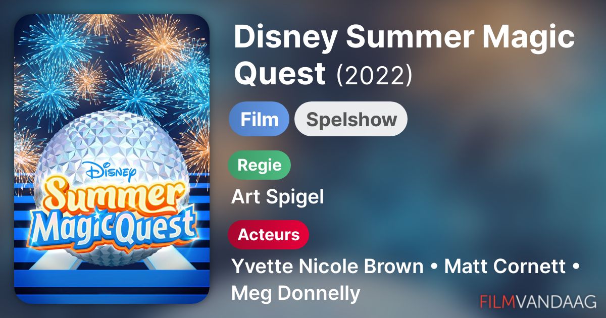 Disney Summer Magic Quest (film, 2022) - FilmVandaag.nl