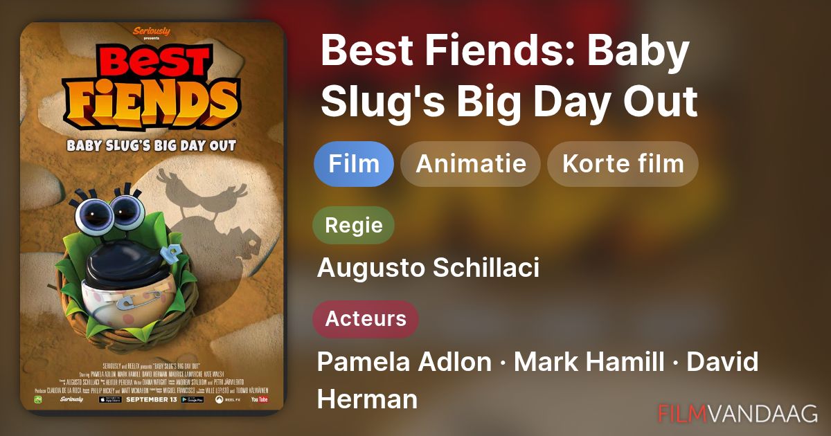 Best Fiends: Baby Slug's Big Day Out (film, 2018) - FilmVandaag.nl