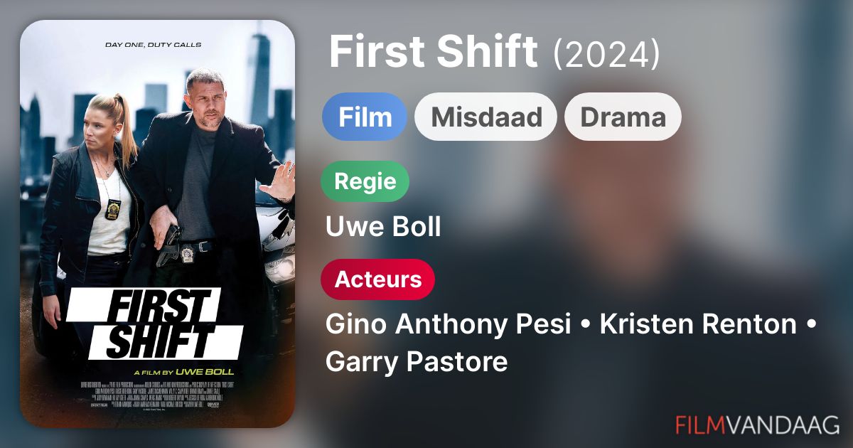 First Shift (film, 2024) - FilmVandaag.nl