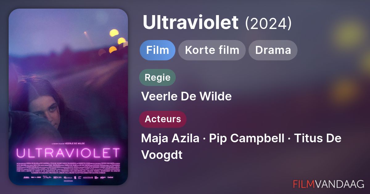 Ultraviolet (film, 2024) - FilmVandaag.nl