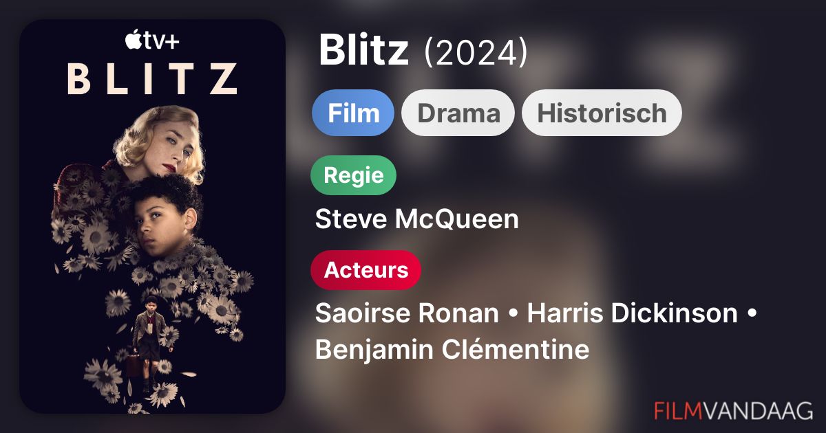 Blitz (film, 2024) - FilmVandaag.nl