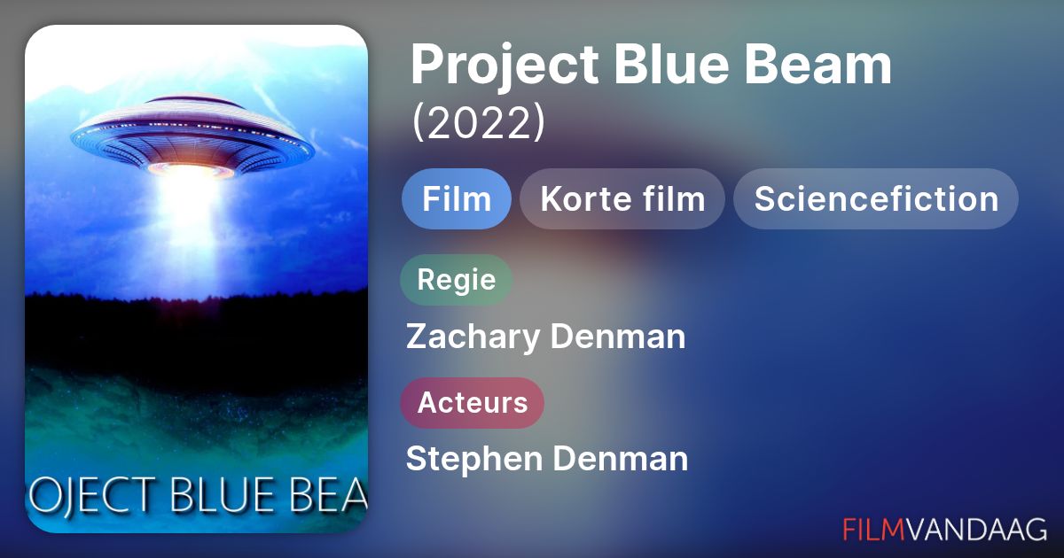 Project Blue Beam (film, 2022) - FilmVandaag.nl