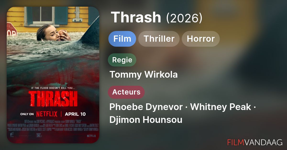 Thrash (film, 2026) kopen op dvd of blu-ray - FilmVandaag.nl