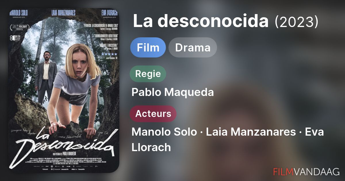 La desconocida (film, 2023) Nu Online Kijken - FilmVandaag.nl