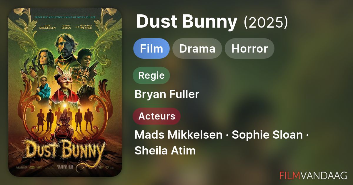 Dust Bunny (film, 2025) - FilmVandaag.nl