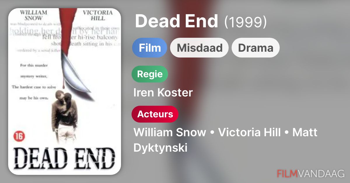 Dead End (film, 1999) - FilmVandaag.nl