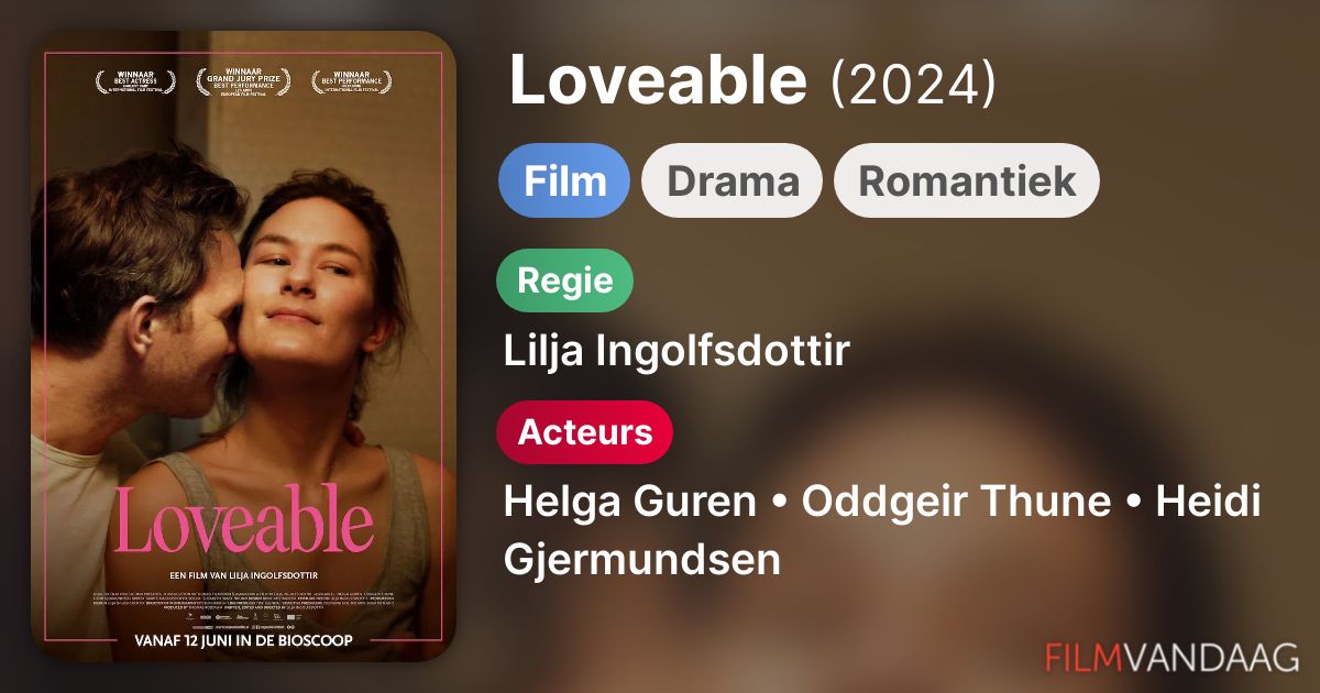 Loveable (film, 2024) - FilmVandaag.nl