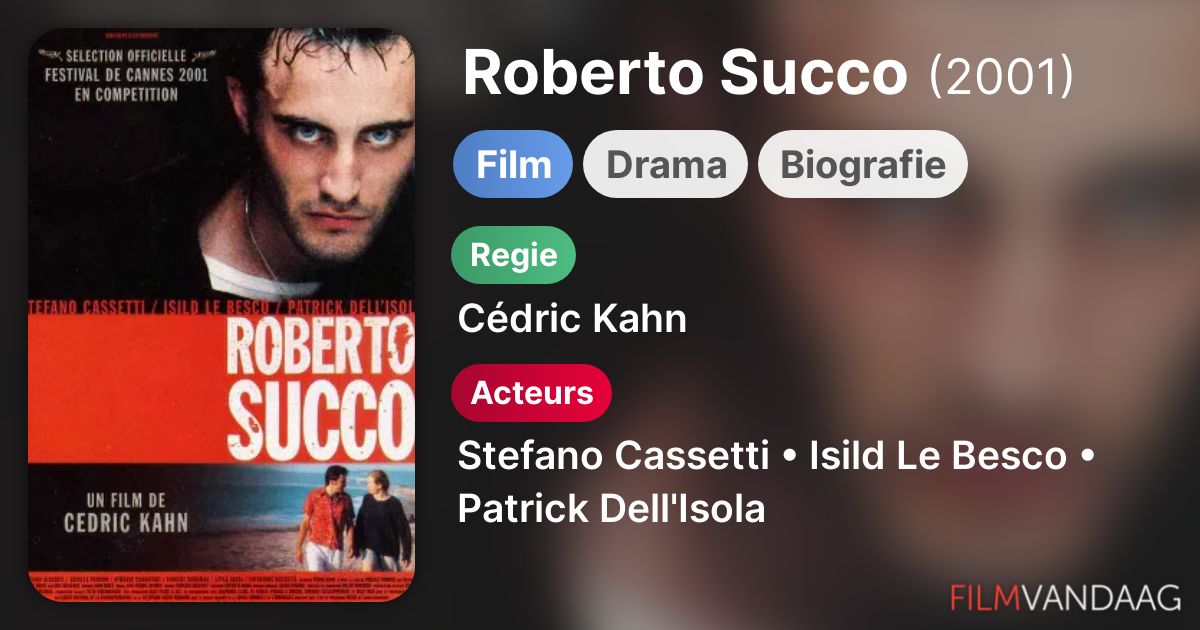 Roberto Succo (film, 2001) - FilmVandaag.nl