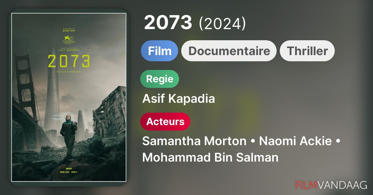 2073 (film, 2024) - FilmVandaag.nl