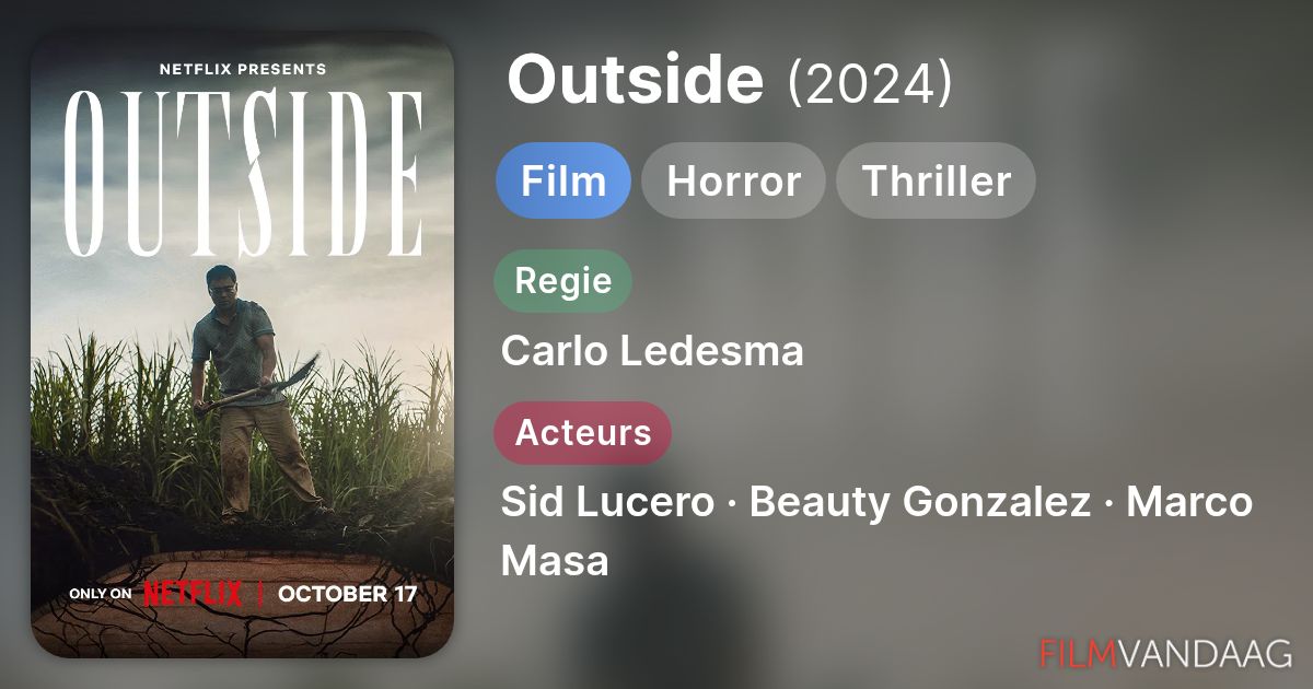 Outside (film, 2024) - FilmVandaag.nl