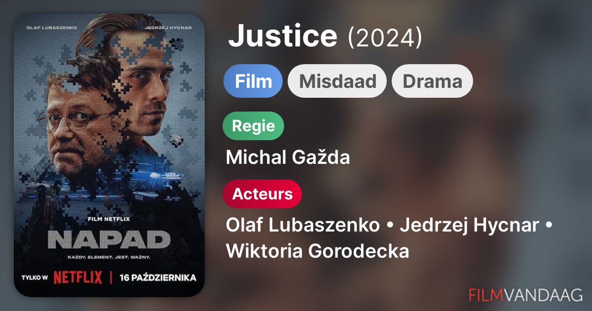 Justice (film, 2024) - FilmVandaag.nl