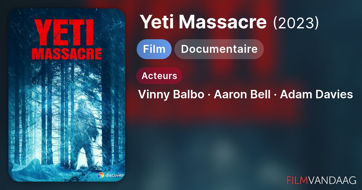 Yeti Massacre (film, 2023) - FilmVandaag.nl
