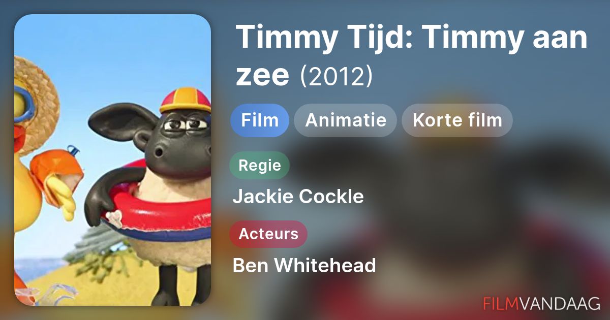 Timmy Tijd: Timmy aan zee (film, 2012) - FilmVandaag.nl