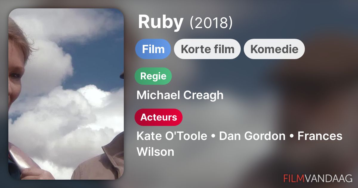 Ruby (film, 2018) - FilmVandaag.nl