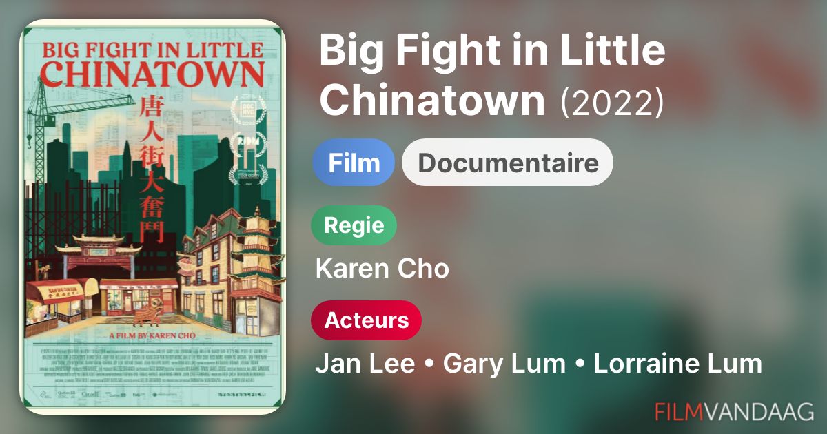 Big Fight in Little Chinatown in de Bioscoop (Alle Bioscooptijden) - FilmVandaag.nl