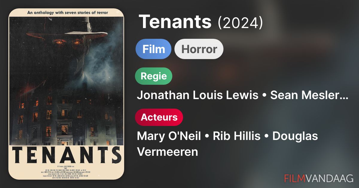 Tenants (film, 2024) - FilmVandaag.nl