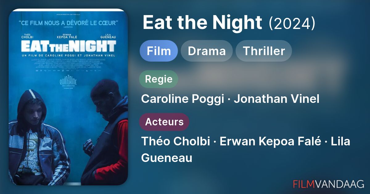 Eat the Night (film, 2024) - FilmVandaag.nl