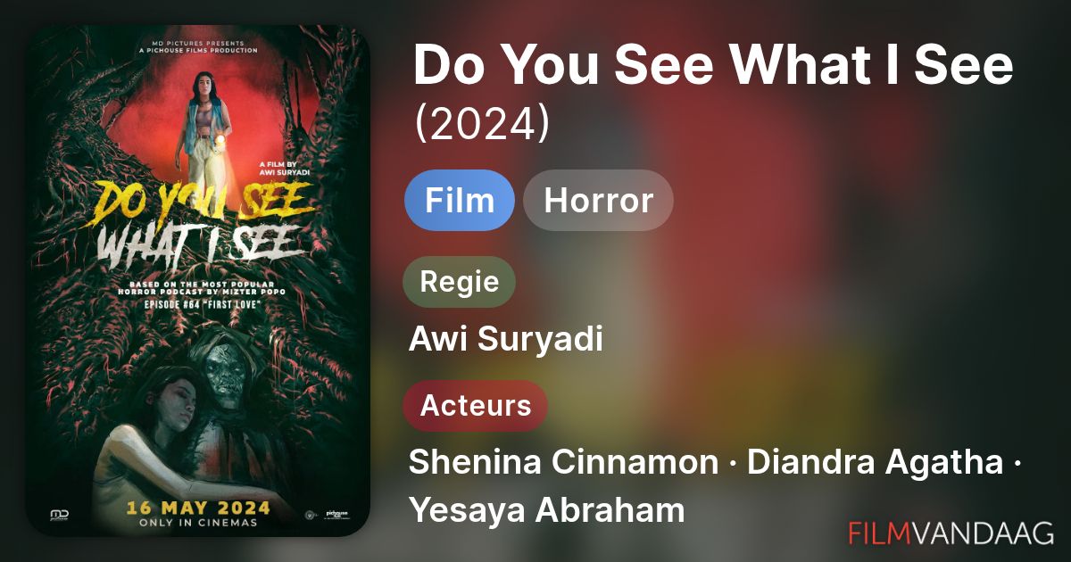 Do You See What I See (film, 2024) - FilmVandaag.nl