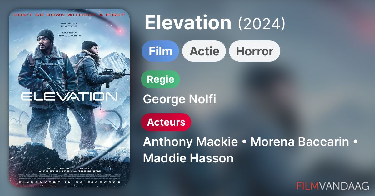 Elevation (film, 2024) - FilmVandaag.nl