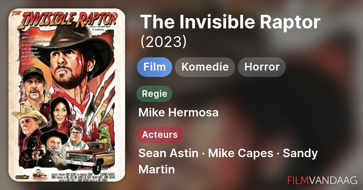 The Invisible Raptor (film, 2023) - FilmVandaag.nl