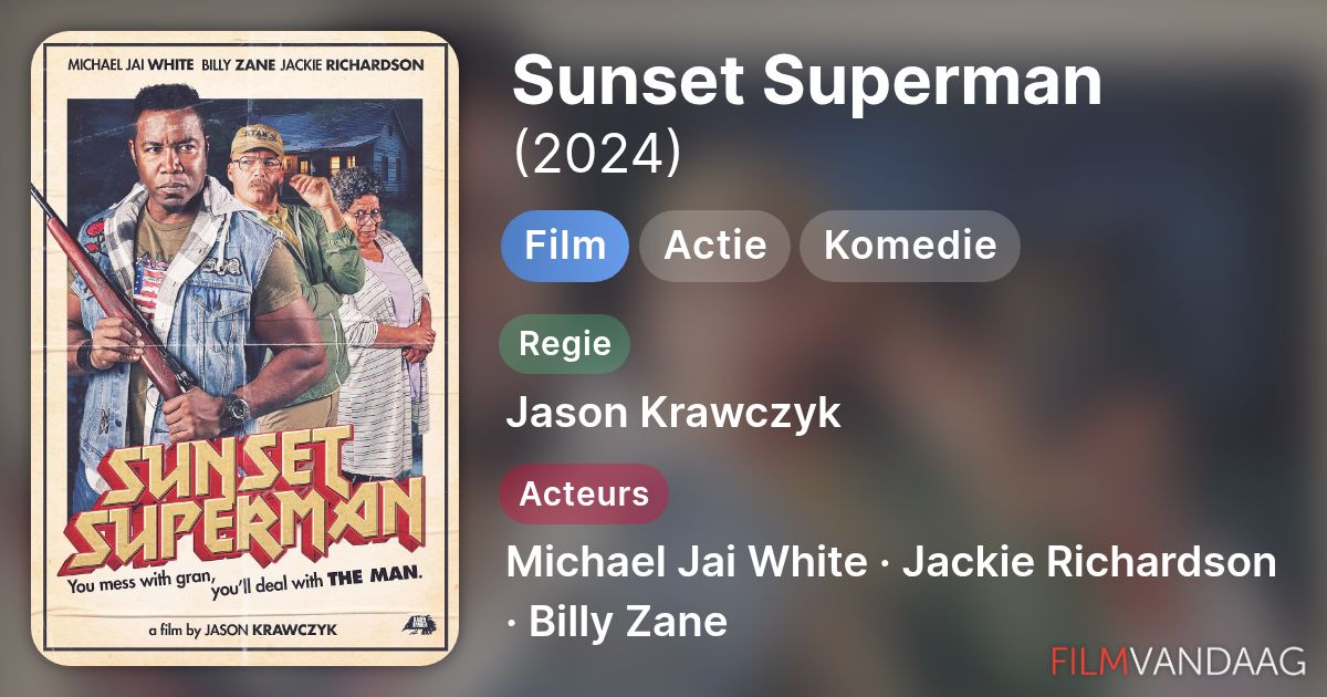 Sunset Superman (film, 2024) - FilmVandaag.nl