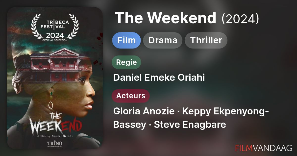 The Weekend (film, 2024) - FilmVandaag.nl