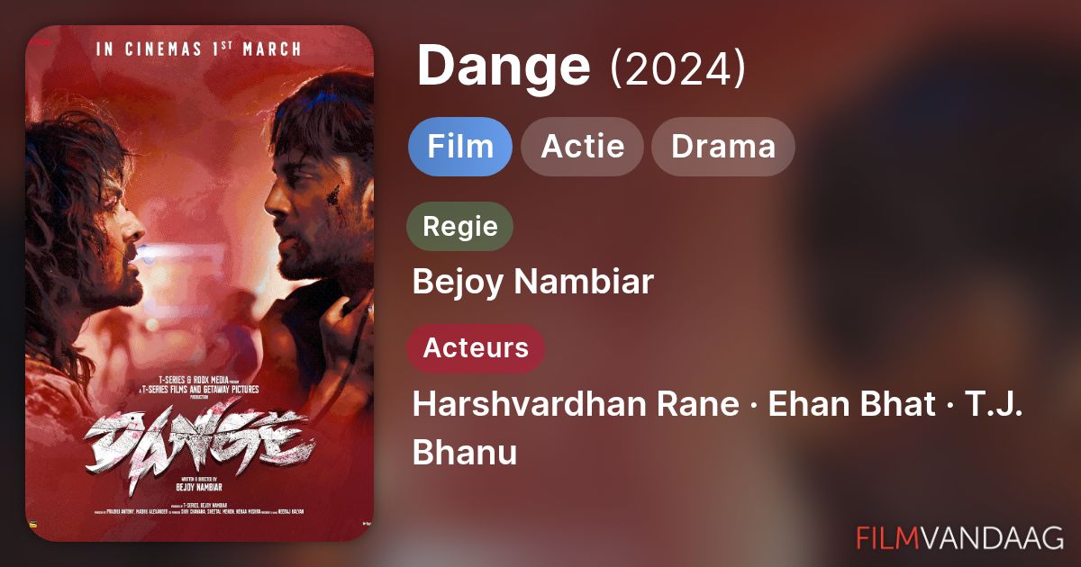 Dange (film, 2024) - FilmVandaag.nl