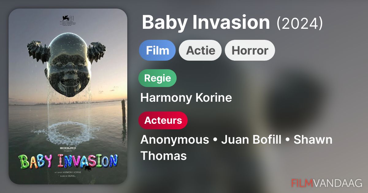 Baby Invasion (film, 2024) - FilmVandaag.nl