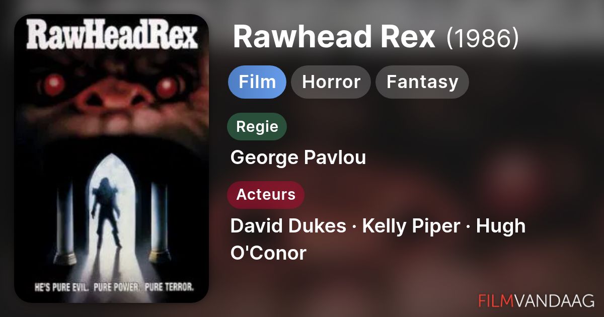 Rawhead Rex (film, 1986) - FilmVandaag.nl