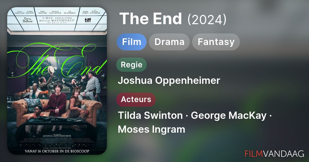 The End (film, 2024) - FilmVandaag.nl