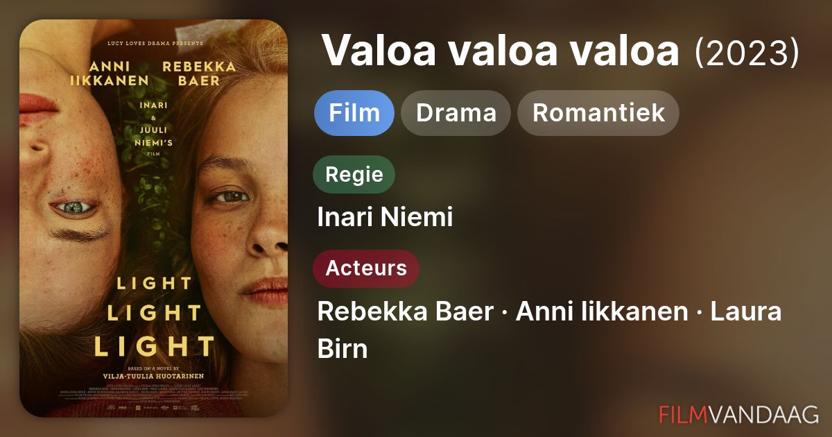 Valoa valoa valoa (film, 2023) - FilmVandaag.nl